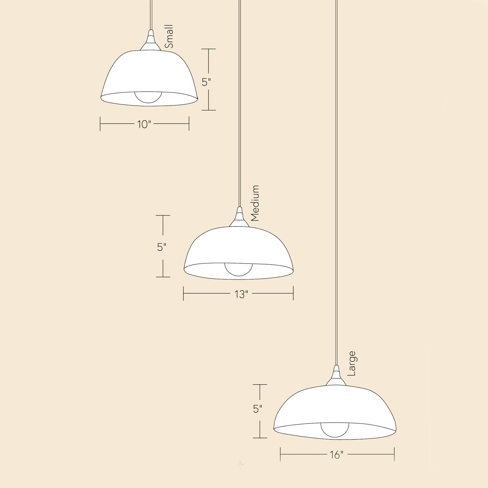 Shade Pendant with Pebble Texture – MMclay